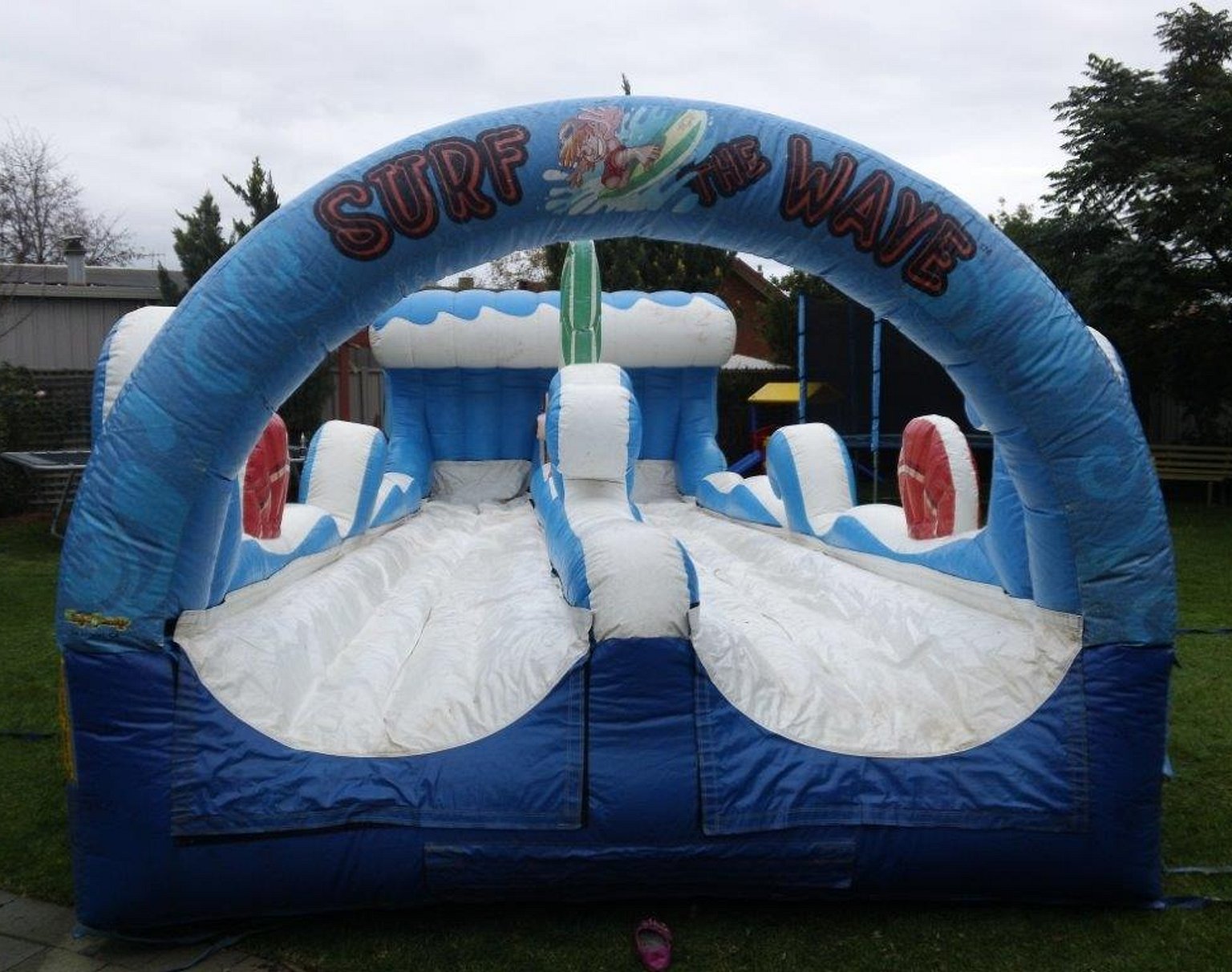 Surf The Wave Jumping Castle - It's Party Time Jumping Castles Shepparton